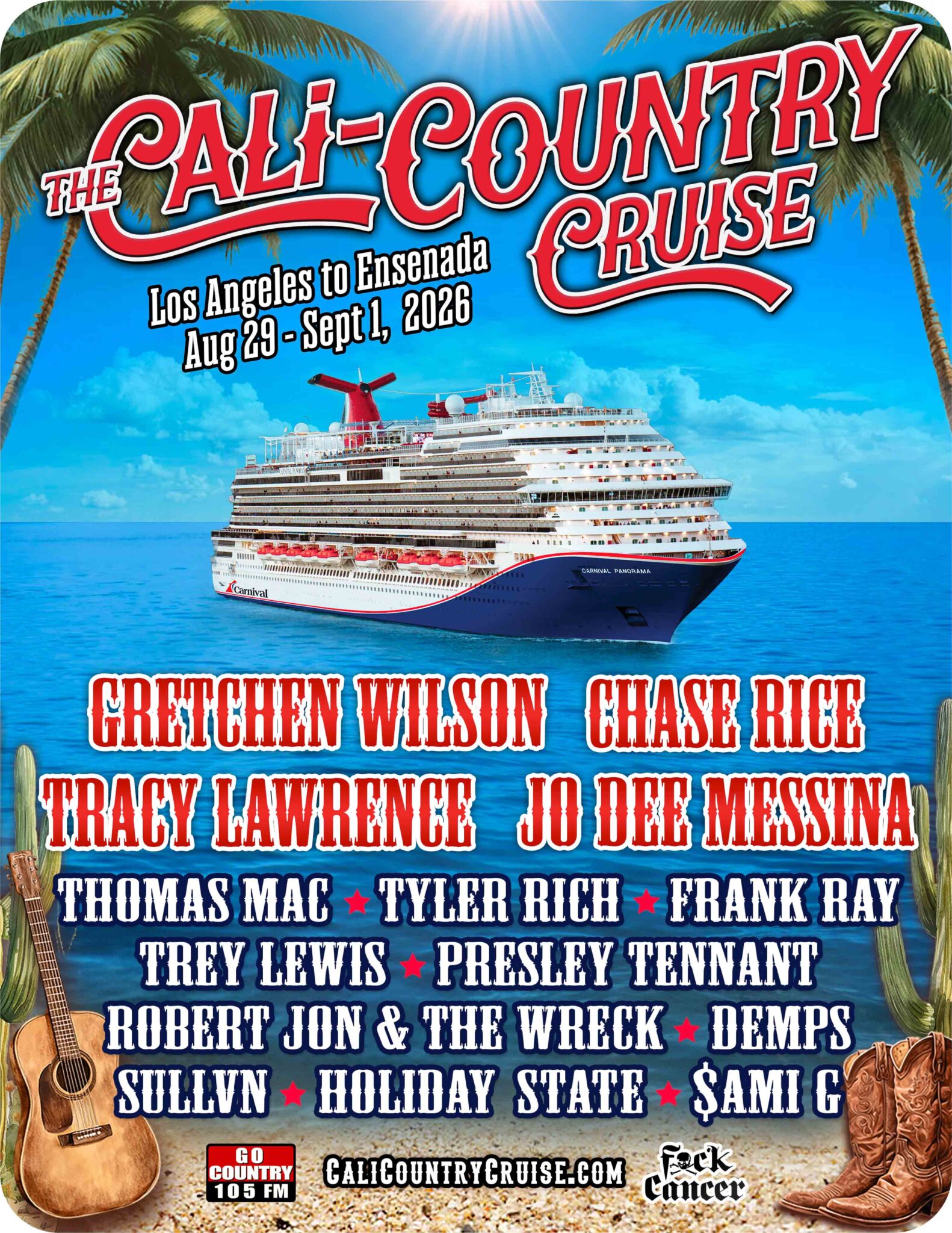 Cali Country Cruise – Bringing Country Cruises to the West Coast!